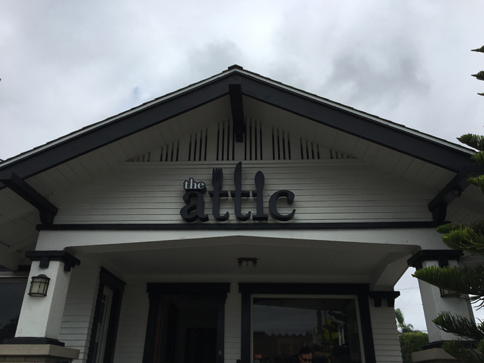 I Found Delicious Food in The Attic – discovering LA